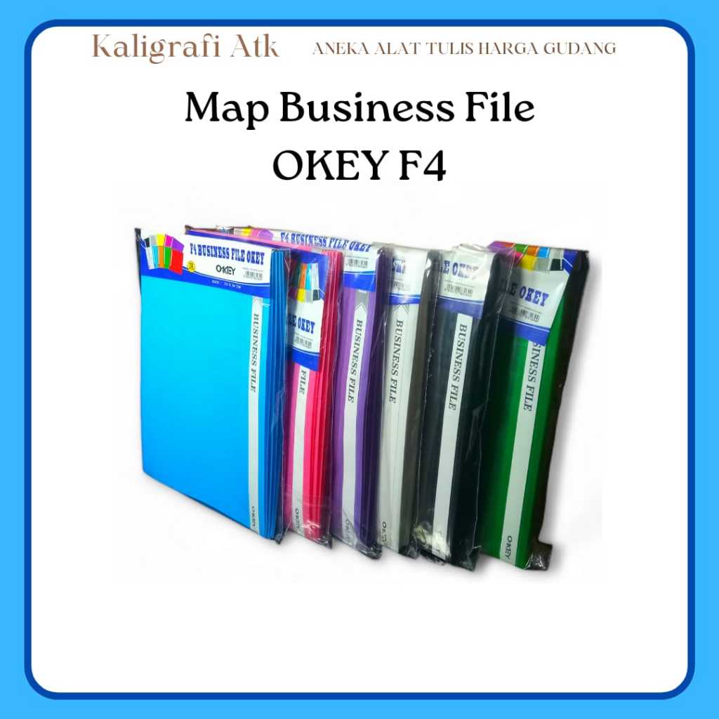 Jual Map plastik dokumen snelhecter bisnis file map business file Okey ...