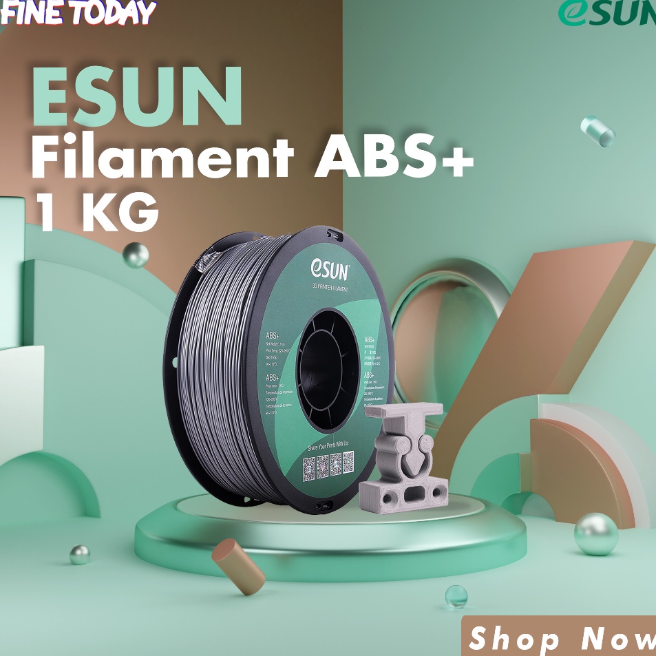 Jual Harga Promo ESUN 3D PRINTER FILAMENT ABS 175mm 1KG Original ...