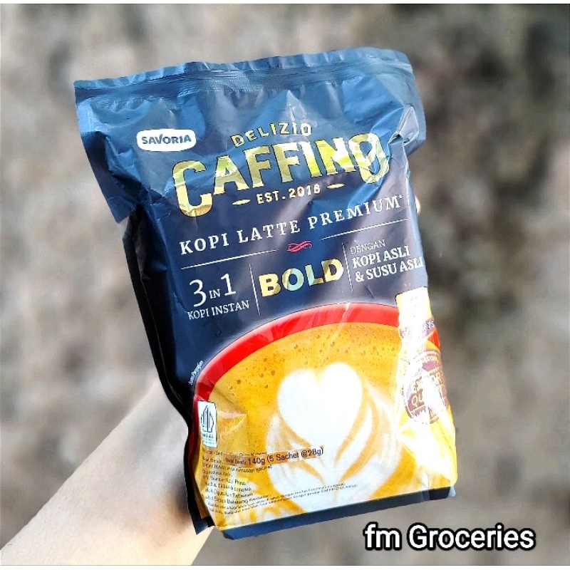 Jual Caffino Bold Kopi Latte premium 30 gram isi 5 pcs | Shopee Indonesia