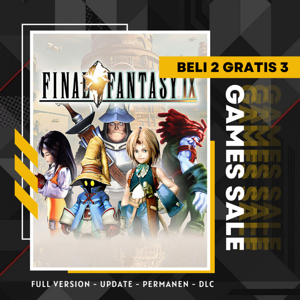 Jual FINAL FANTASY IX - GAME PC - GAME LAPTOP - PC GAMES | Shopee Indonesia