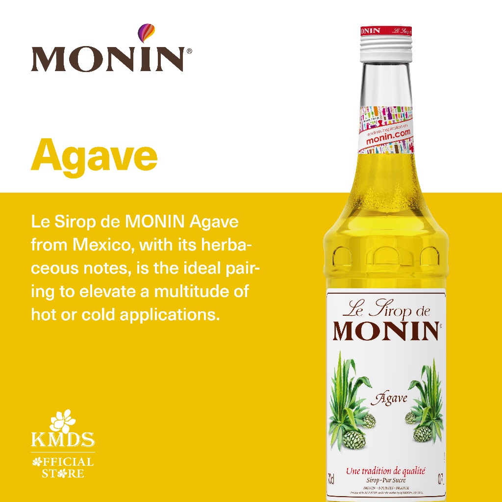 Jual MONIN Agave syrup 70 CL 700 ML | Shopee Indonesia