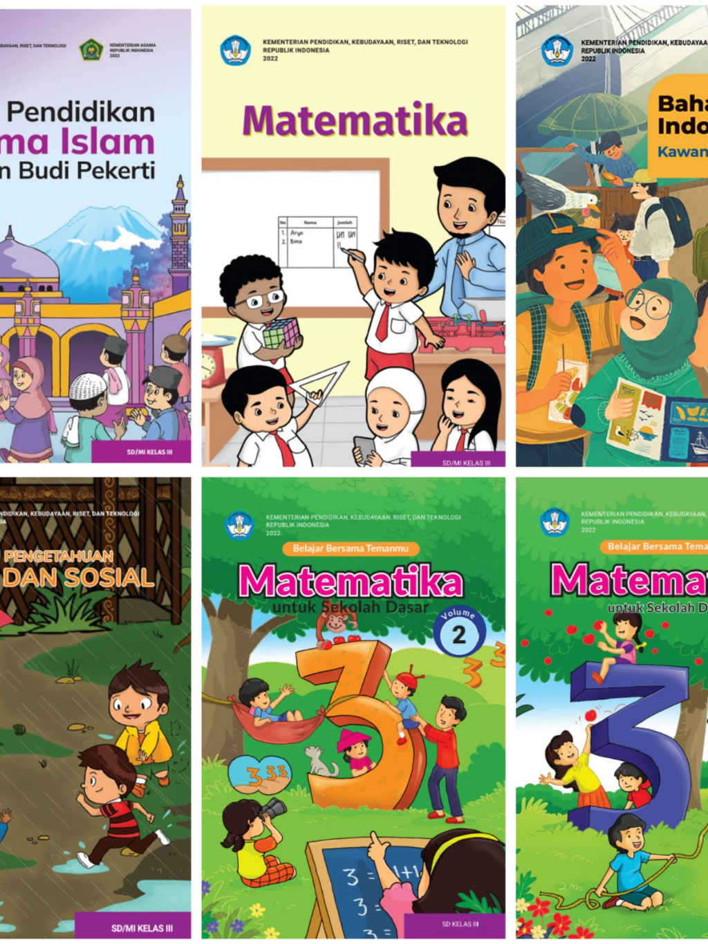 Jual Buku Paket Kelas 3 Sd/Mi Kurikulum Merdeka Original | Shopee Indonesia