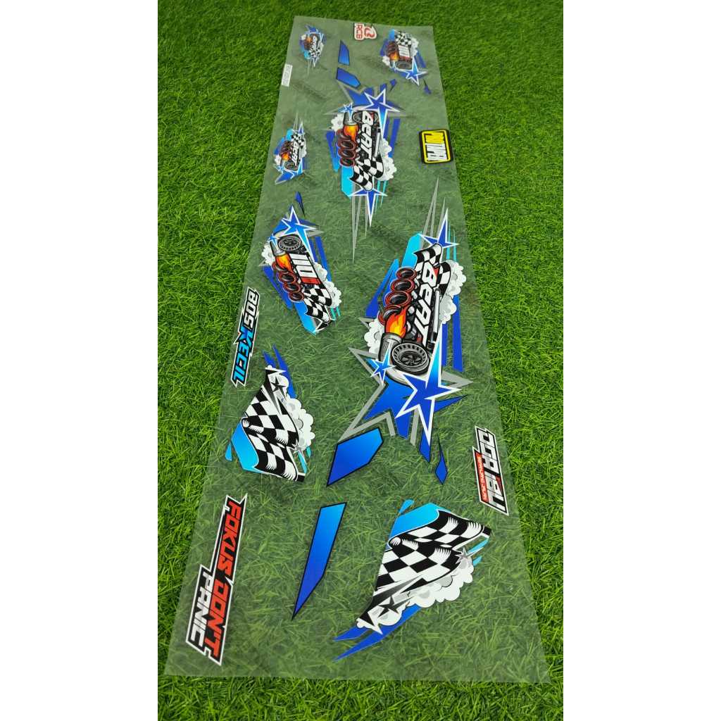 Jual Striping Beat Deluxe Beat Iss 2020/2024 Iis Bahan Sticker Bening ...