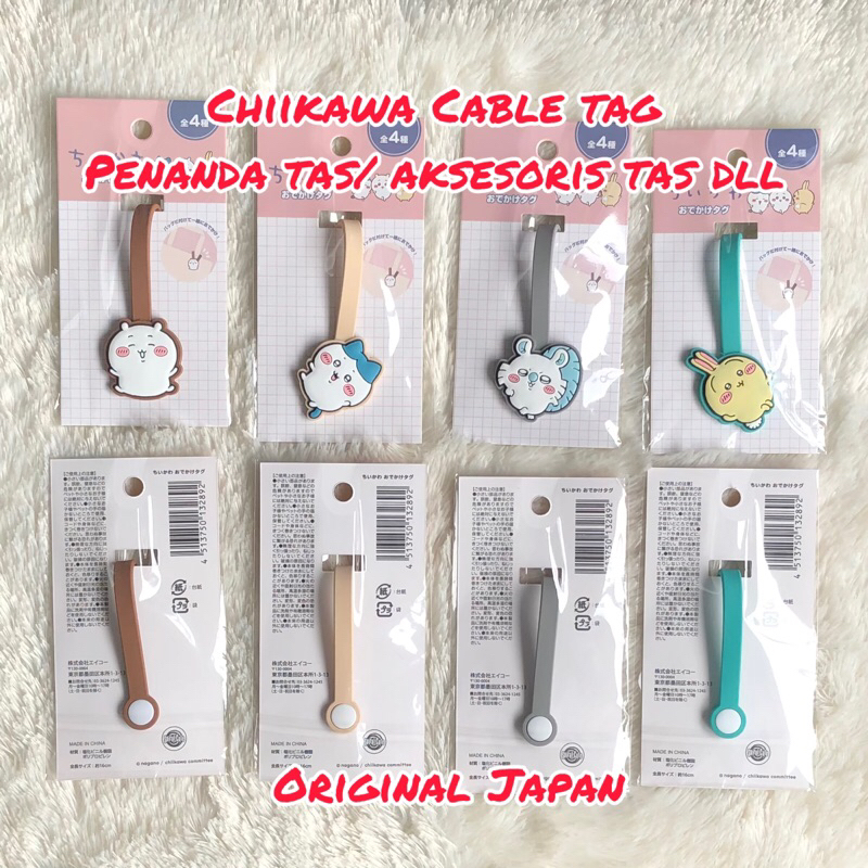 Jual chiikawa cable tag penanda tas penanda koper aksesoris tas dll ...