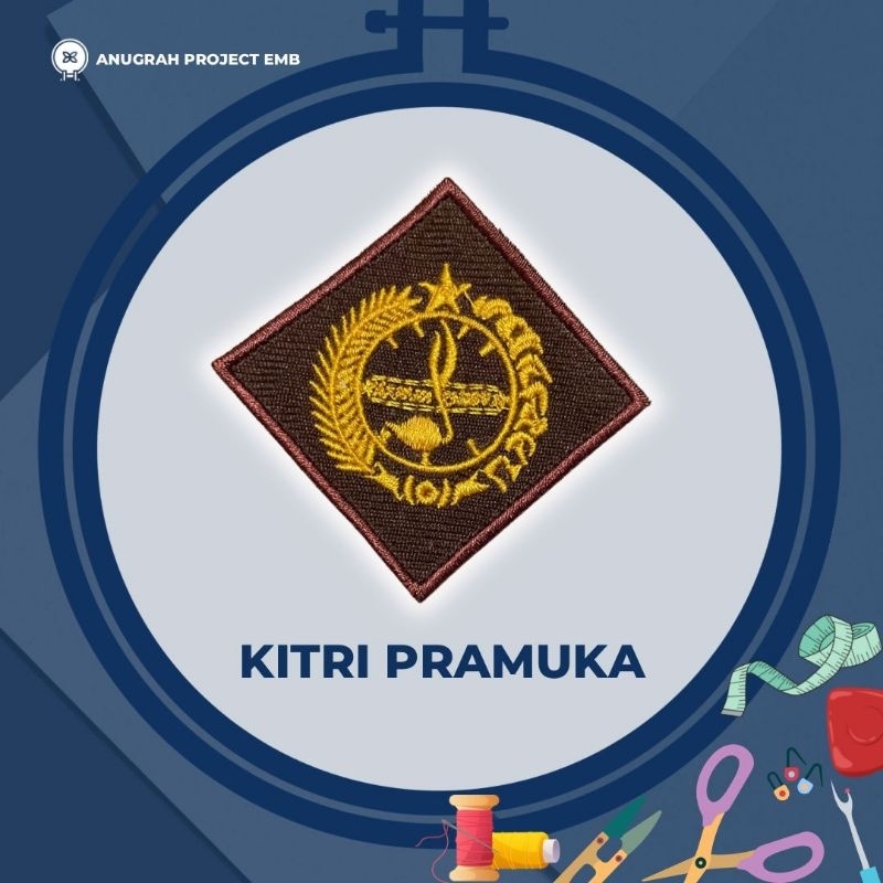 Jual bordir logo kitri pramuka | Shopee Indonesia