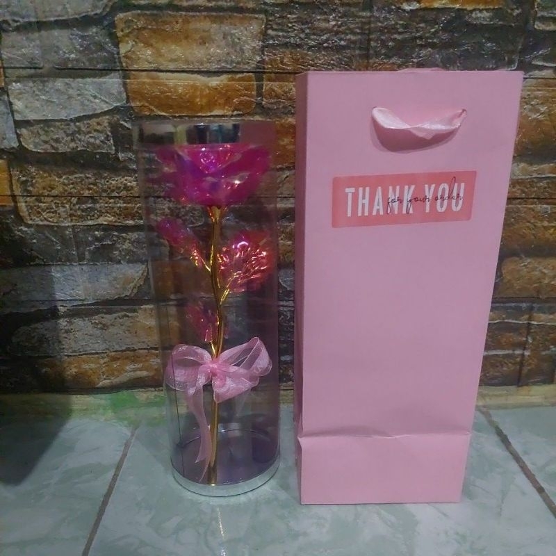 Jual GIFT MAWAR BOX DENGAN PAPER BAG CANTIK MAWAR BOX BEAUTY AND THE ...