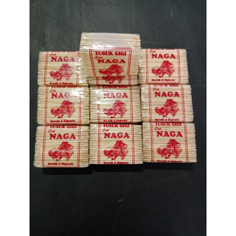 Jual Tusuk Gigi Cap Naga per 10 Bungkus | Shopee Indonesia