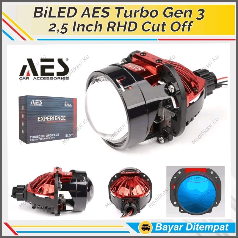 Jual BILED AES TURBO SE 2.5 INCH WST GEN 3 RHD SUPER TERANG | Shopee ...