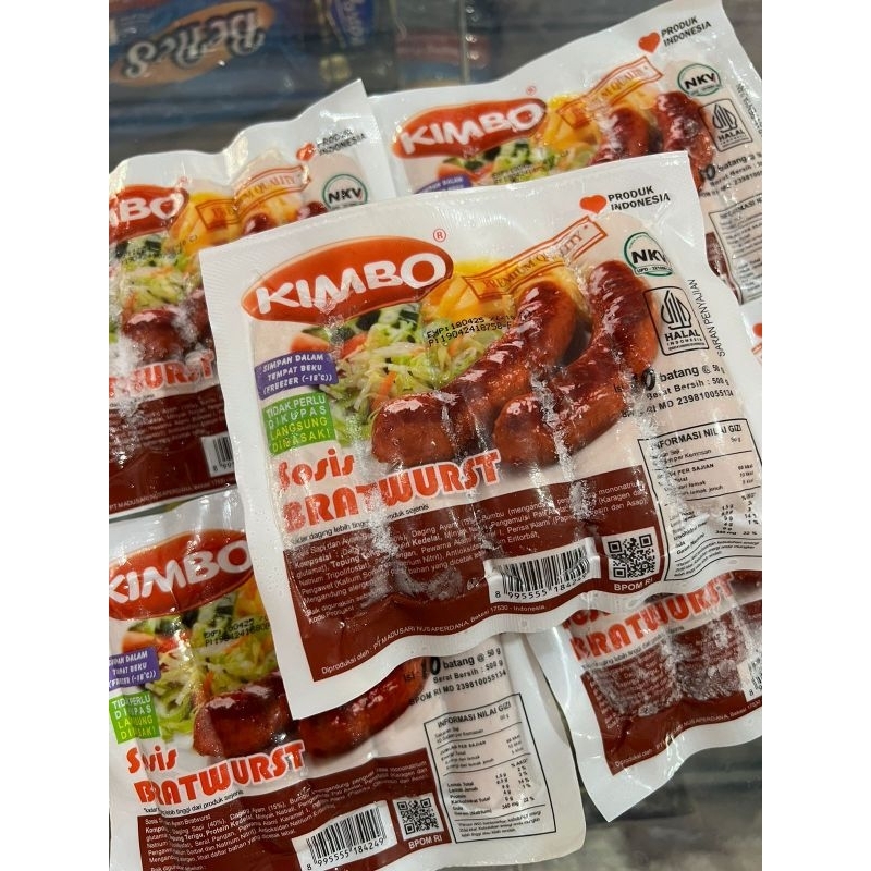 Jual kimbo sosis bratwurst mini 500g | Shopee Indonesia