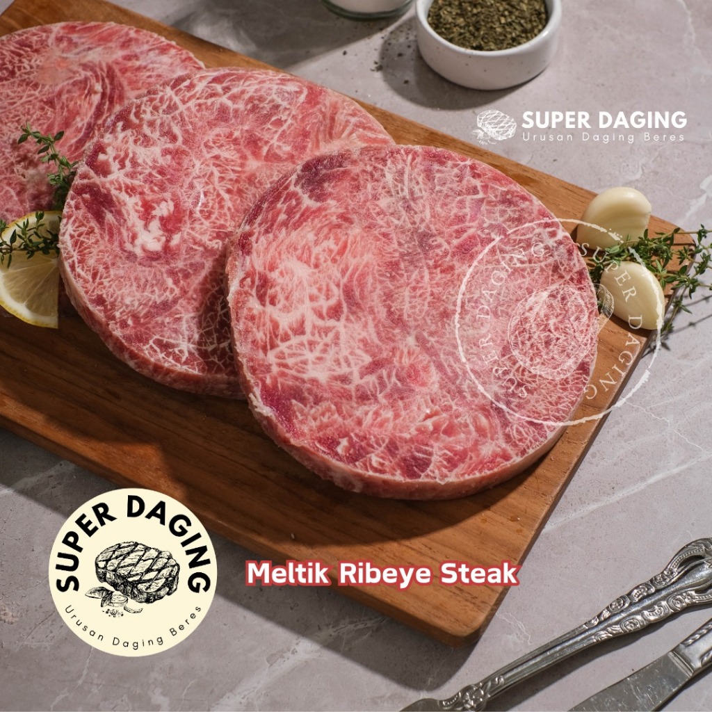 Jual Daging Steak Ribeye Beef Meltik 200g - Super Daging Tangerang ...