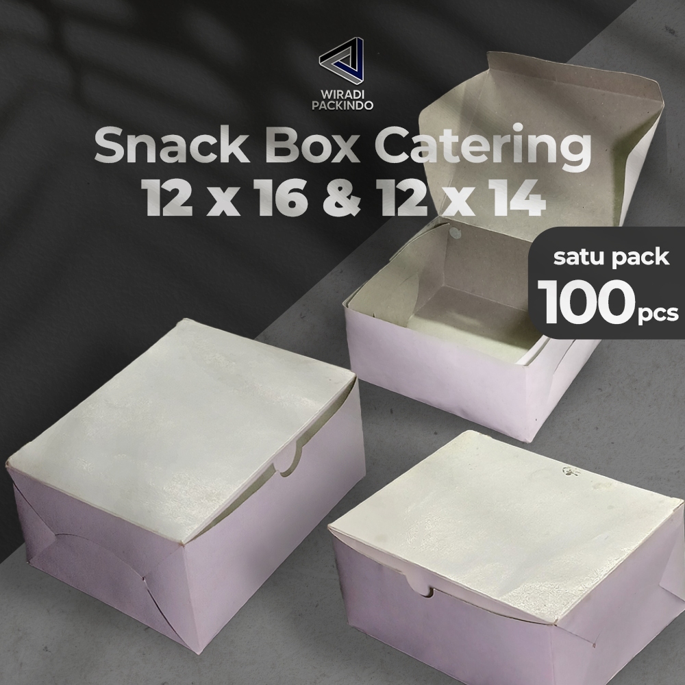 Jual SNACK BOX CATERING - SNACK BOX DUPLEX PUTIH - SNACK BOX ACARA ALL ...