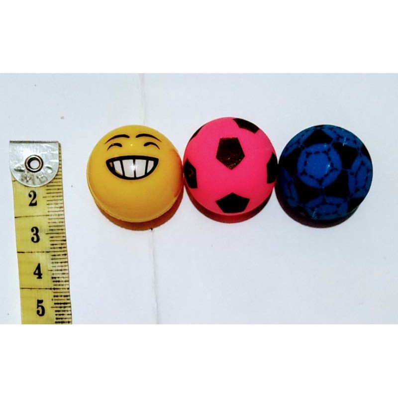 Jual BOLA BEKEL KECIL MOTIF MIX ( DIAMETER 2,5 CM ) | Shopee Indonesia