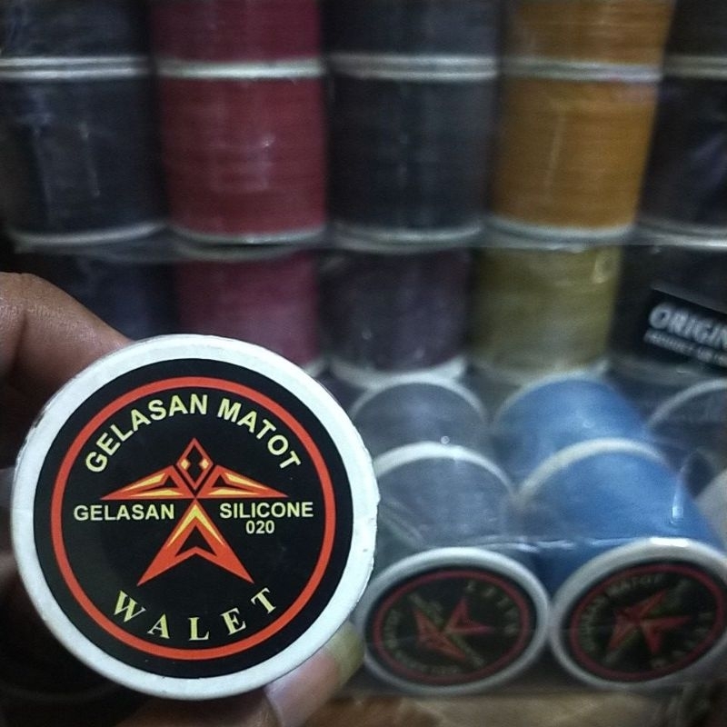 Jual 1 Slop gelasan senar matot putih WALET klos bogel (isi 10 klos ...