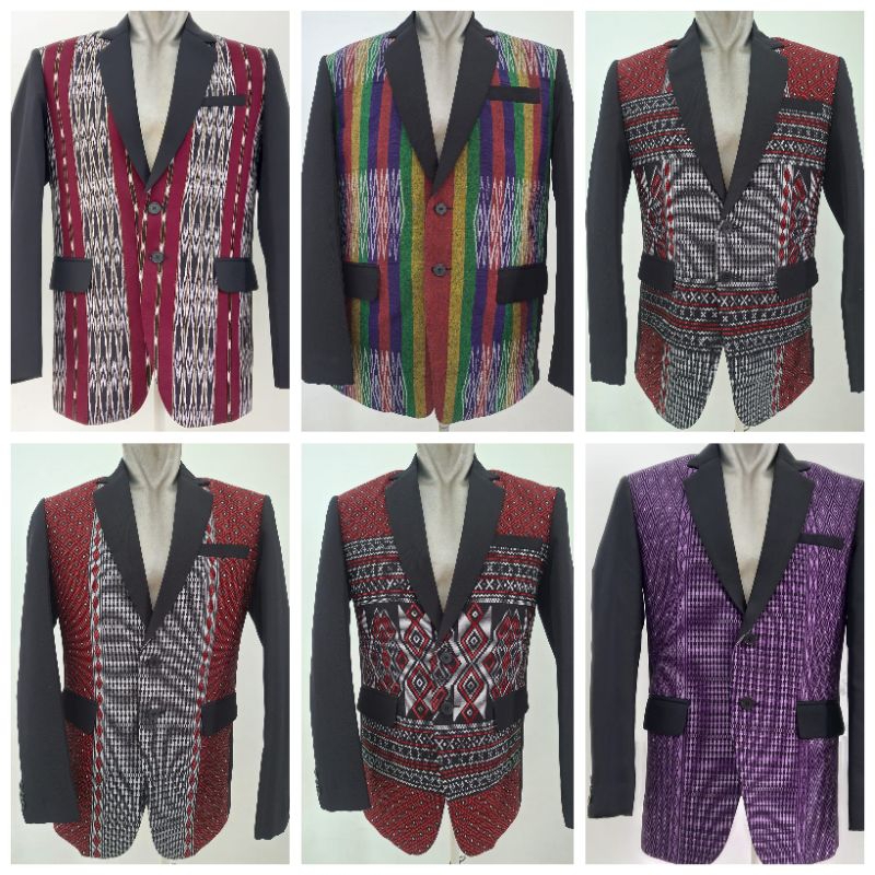Jual Jas batik ulos Sumatera motif Sadum akola | Shopee Indonesia