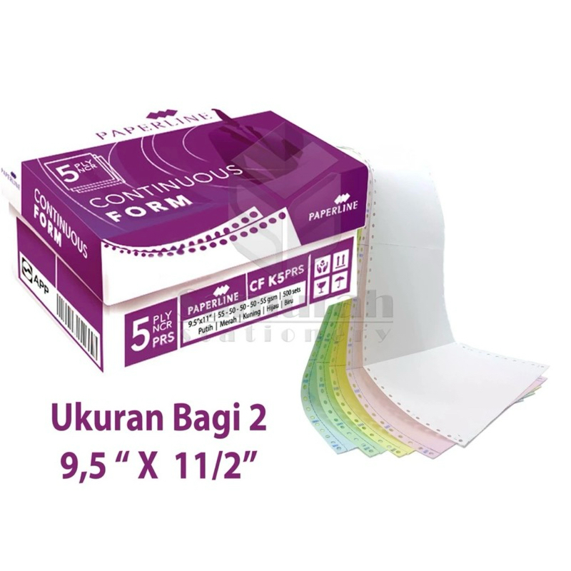Jual Kertas Kontinus / Continuous Form 5ply | Shopee Indonesia
