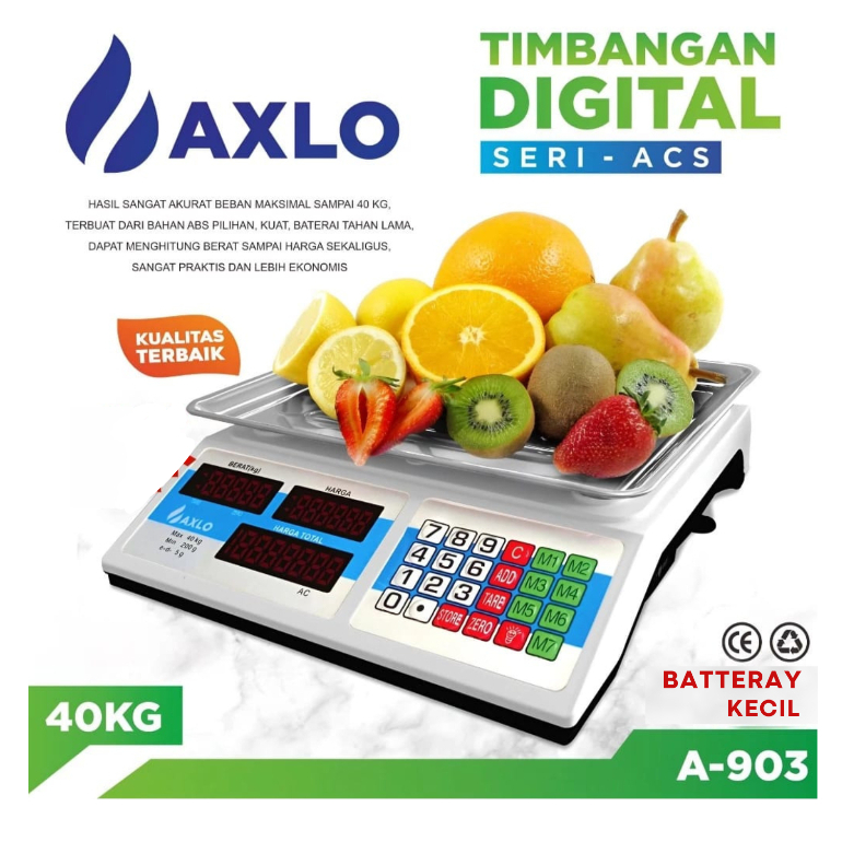 Jual A-903 Axlo Timbangan digital | Timbangan digital axlo SERI - ACS ...