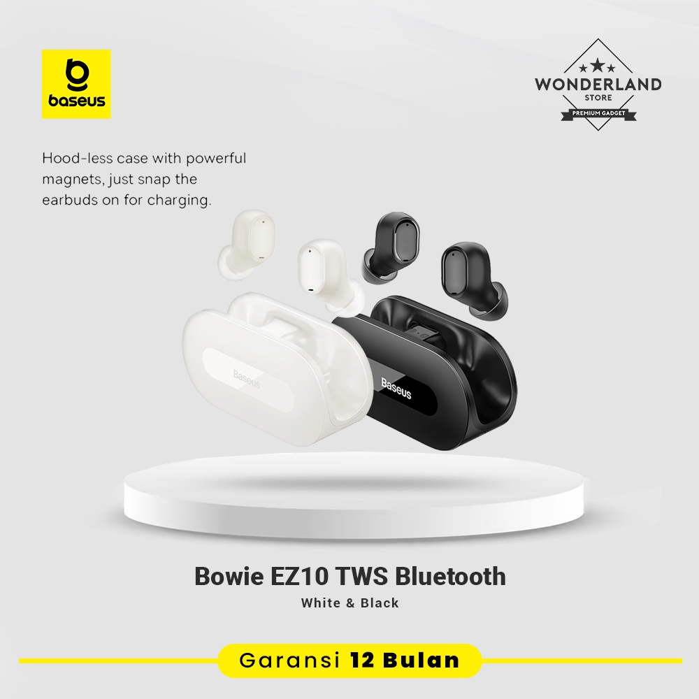 Jual Baseus Bowie EZ10 TWS Earphone Bluetooth Dual Channel Low Latency ...