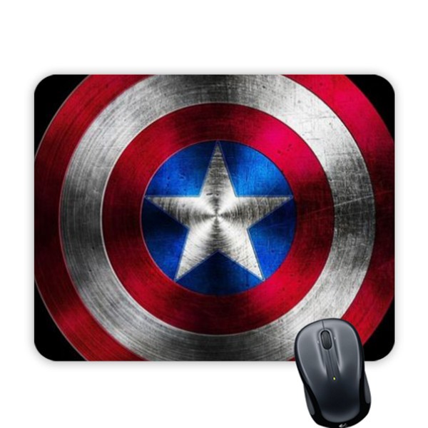 Jual Captain America Shield Mouse Pad Alas Mouse Custom | Shopee Indonesia
