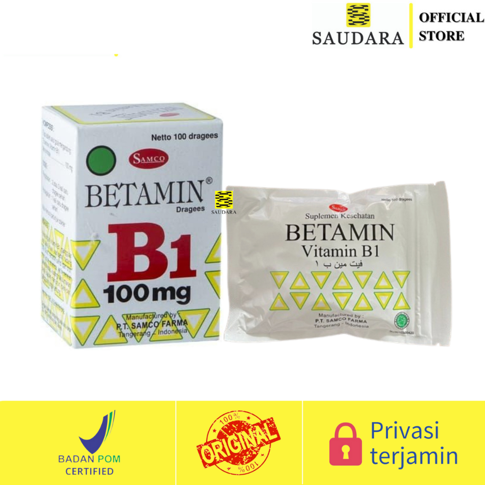 Jual Betamin B1 Tablet 100's ( Bungkus ), Betamin B1 Tablet 100's ...