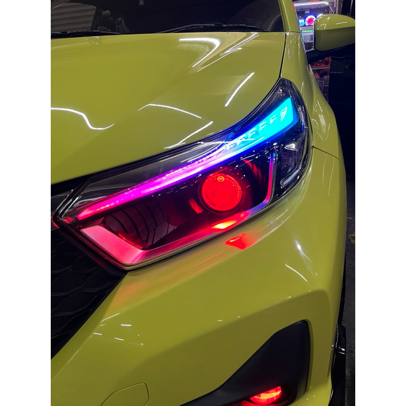 Jual lampu headlamp brio mobilio 2024 custom biled rgb metrik | Shopee ...