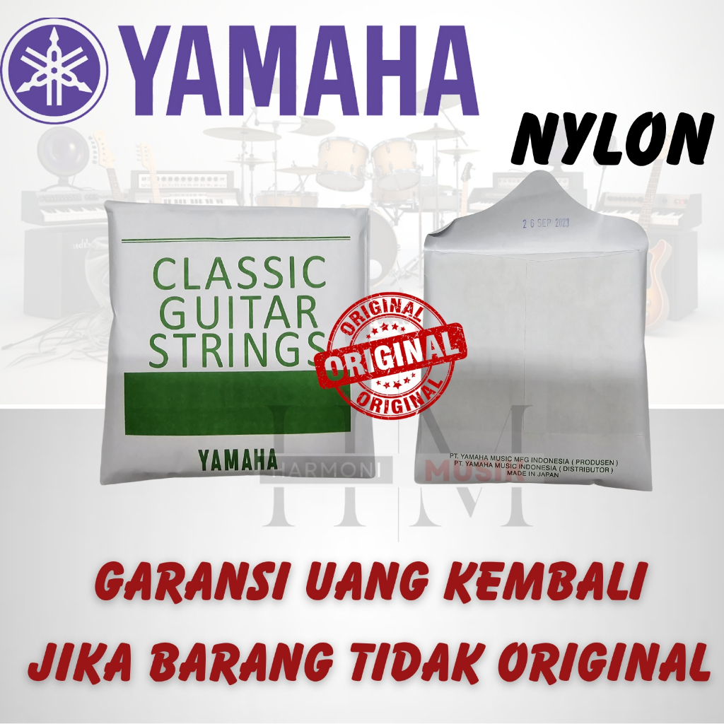 Jual Senar Gitar klasik Nylon Original Yamaha Asli (1 Set) | Shopee ...