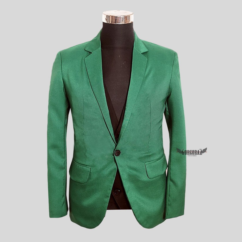 Jual SEMI WOLL GREEN HF: JAS DAN BLAZER PRIA CASUAL slimfit BAHAN ...