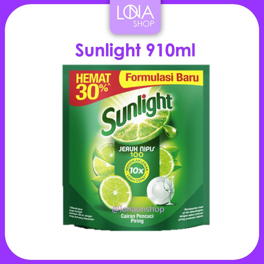 Jual Sunlight Jeruk Nipis 910ml / Sabun cuci piring | Shopee Indonesia