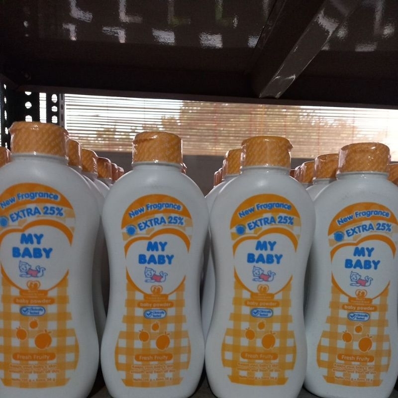Jual My Baby Baby Powder Fresh Fruty 150g+3xtra 38g | Shopee Indonesia