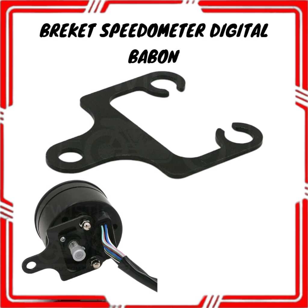 Jual Bracket Breket Dudukan Speedometer Digital babon Universal Motor ...