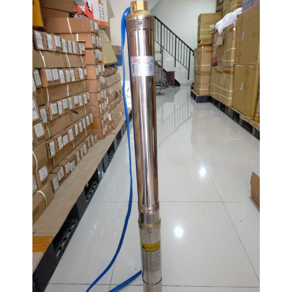 Jual POMPA SATELIT / POMPA CELUP / SUBMERSIBLE PUMP "4"INCH 1HP 750WATT | Shopee Indonesia