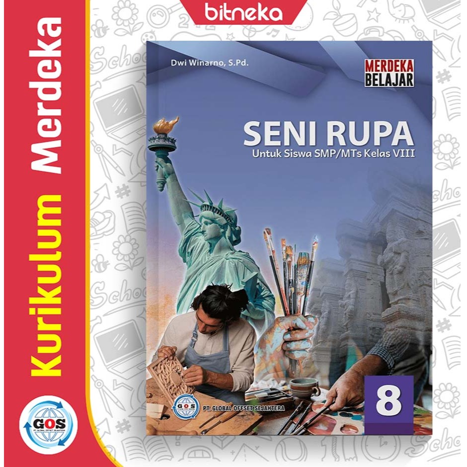 Jual Buku Siswa Seni Rupa SMP/MTS Kelas 8 Kurikulum Merdeka - GOS | Shopee Indonesia