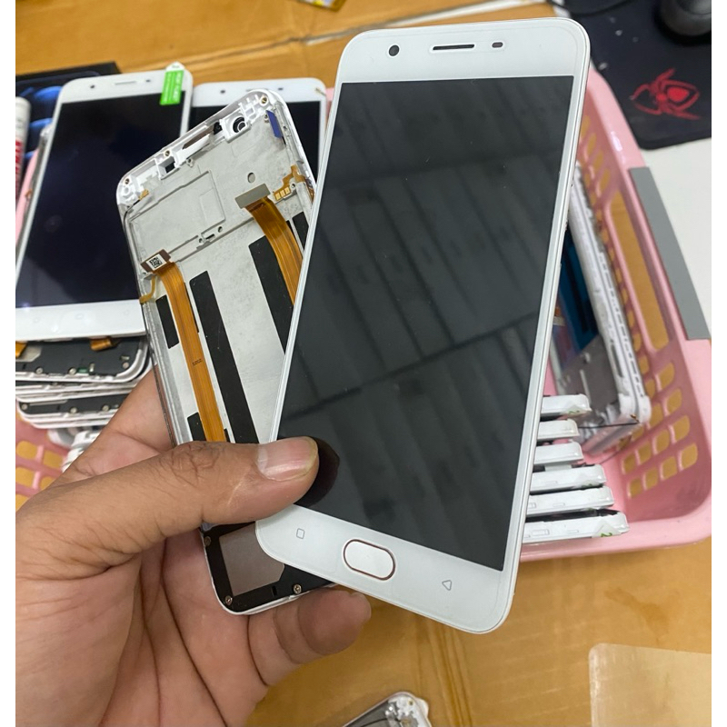 Jual Lcd oppo A57 2016 + Frame fullset Testd GARANSI Kualitas original ...