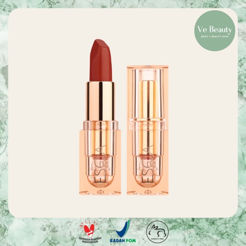 Jual ESQA Cloud Kiss Refillable Powder Lipstick | Shopee Indonesia