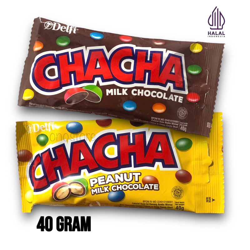Jual Cokelat Delfi Cha Cha 35 gram Peanut Milk Chocolate | Shopee Indonesia
