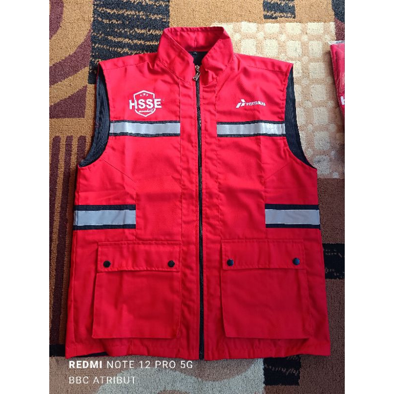 Jual rompi hsse Marshall - rompi safety pertamina - rompi unisex ...