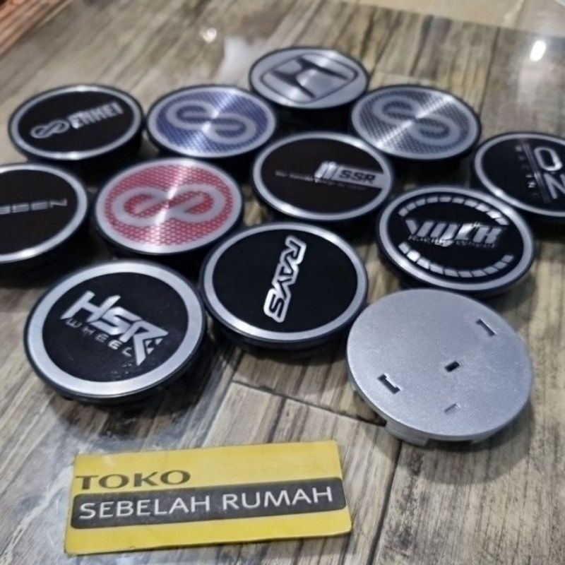 Jual dop roda tutup velg dop velg racing variasi 7cm Honda crv hrv brv ...