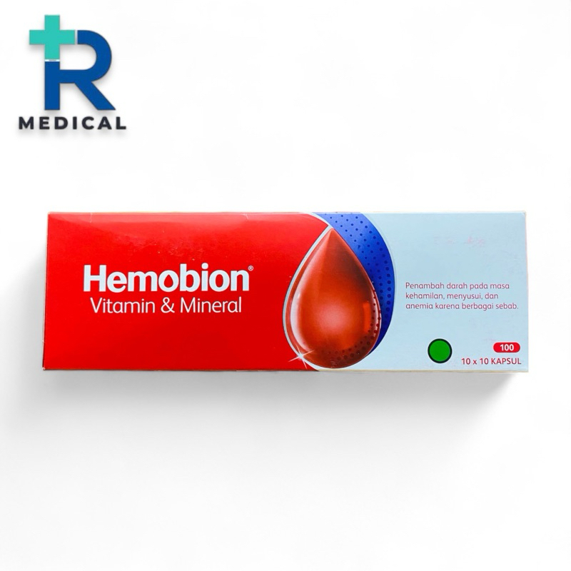 Jual Hemobion Kapsul (per Box) | Shopee Indonesia