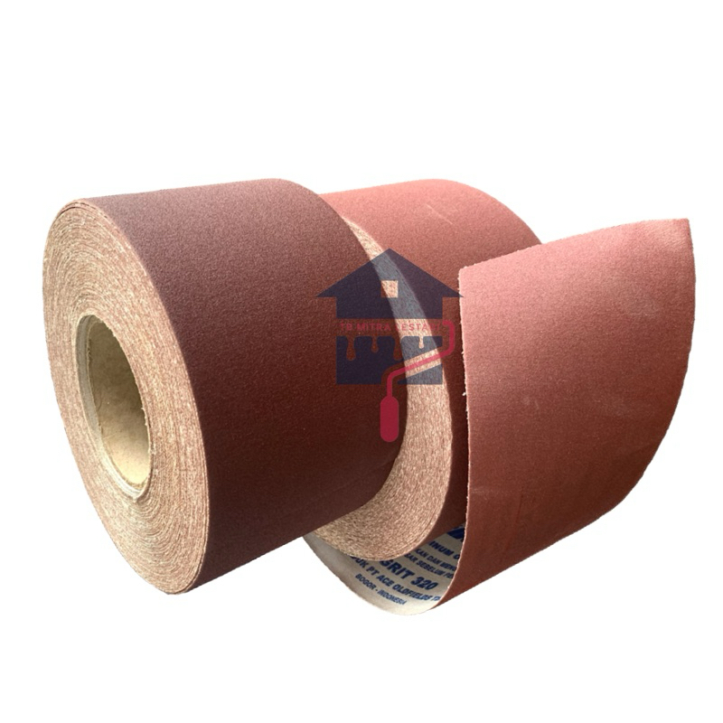 Jual AMPLAS KAIN MERAH METERAN | AMPLAS MERAH METERAN | AMPLAS KAYU ...