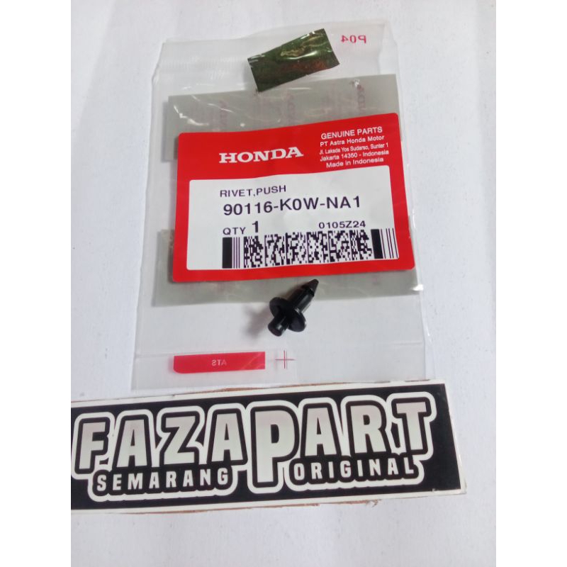 Jual CLIP KANCING RIVET PUSH 6MM HONDA ADV 160 STYLO 160 AHM 90116-K0W ...