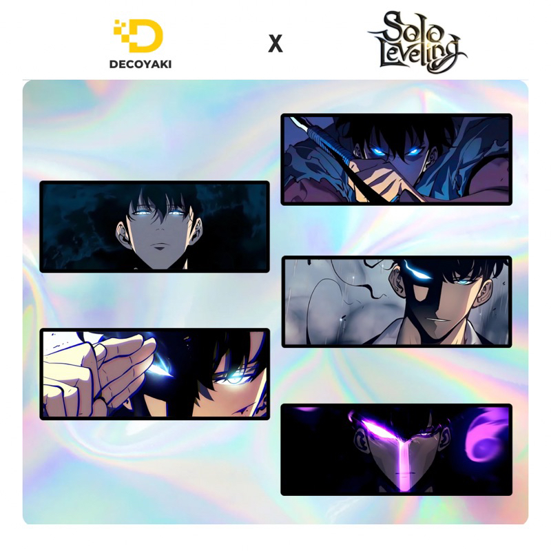 Jual Sticker Slap Hologram Solo Leveling, Stiker Hologram Solo Leveling ...
