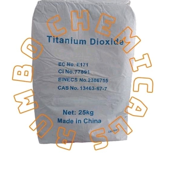 Jual Titanium Dioxide Food Grade Ex China/ Pewarna Putih 1KG | Shopee ...