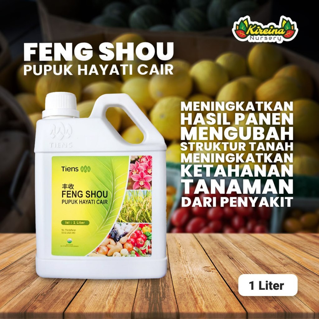 Jual Feng Shou Pupuk Hayati Cair Tiens 1 Liter | Shopee Indonesia