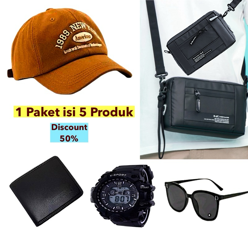 Jual GANTENG MANTAP 1 Paket isi 5 Produk Topi baseball mocca besrta 4 ...