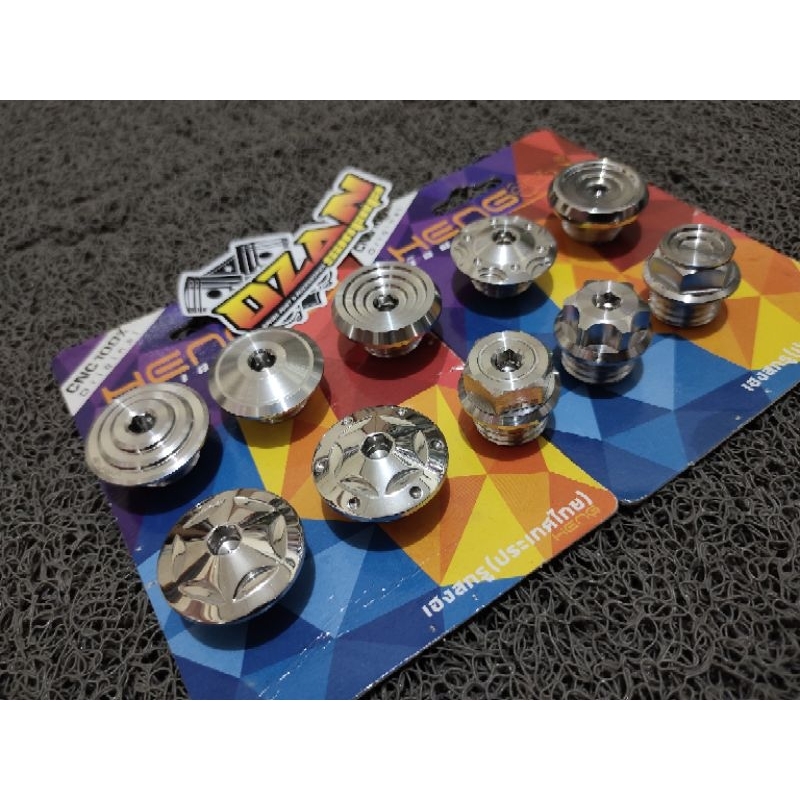 Jual baut tutup oli mesin mio RX king all motor Yamaha/Honda stainless ...