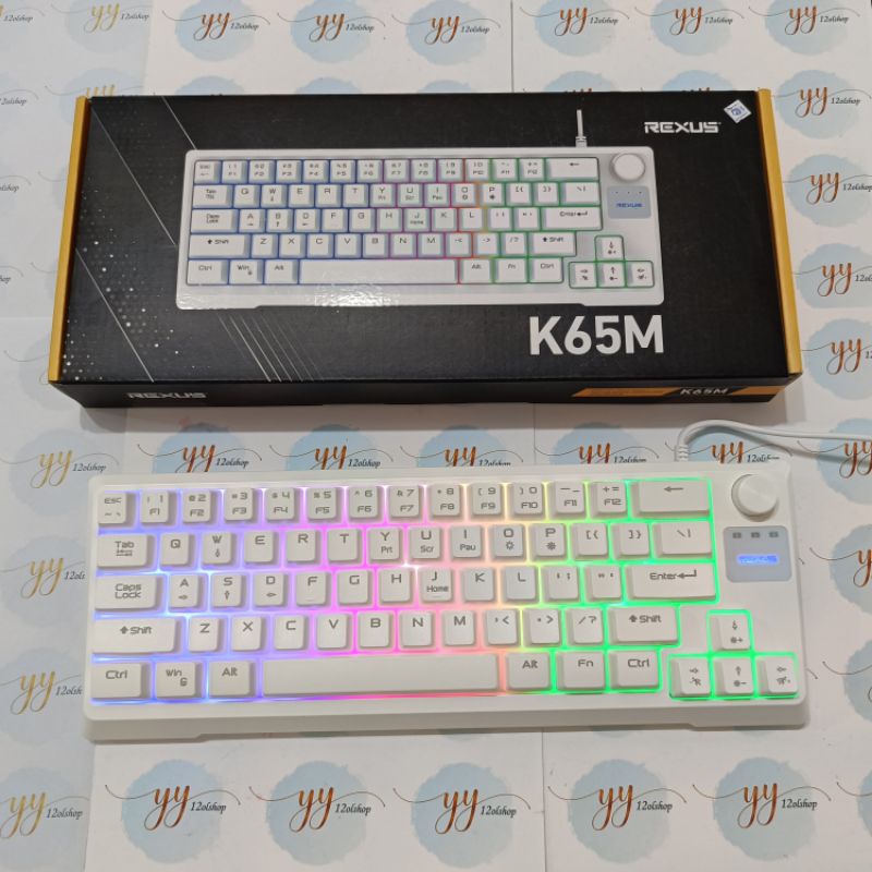 Jual REXUS KEYBOARD GAMING USB K65M ORIGINAL | Shopee Indonesia