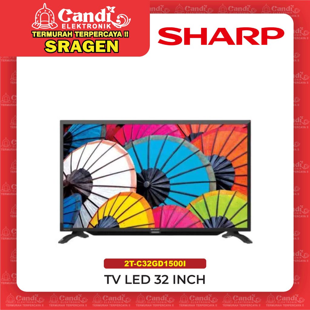 Jual SHARP TV Led 32 Inch Digital TV - 2T-C32GD1500I | Shopee Indonesia