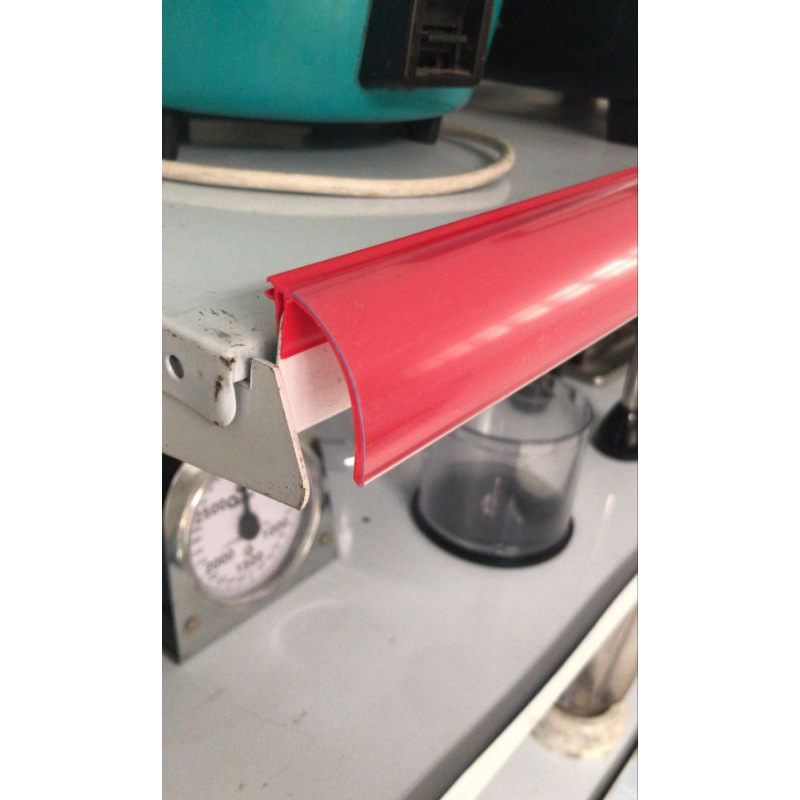 Jual [MERAH PREMIUM CEMBUNG] PRICE RAIL - LABEL HARGA - RAIL CARD ...