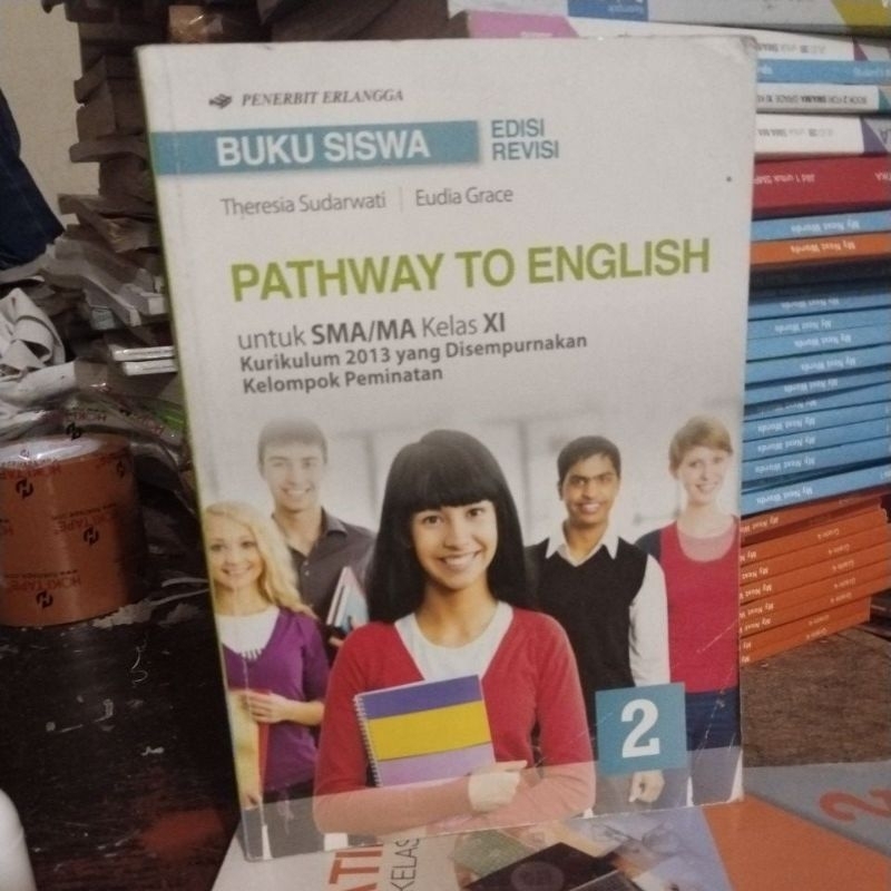 Jual buku siswa bahasa Inggris (pathway to English) SMA kelas 2-11 penerbit erlangga | Shopee ...