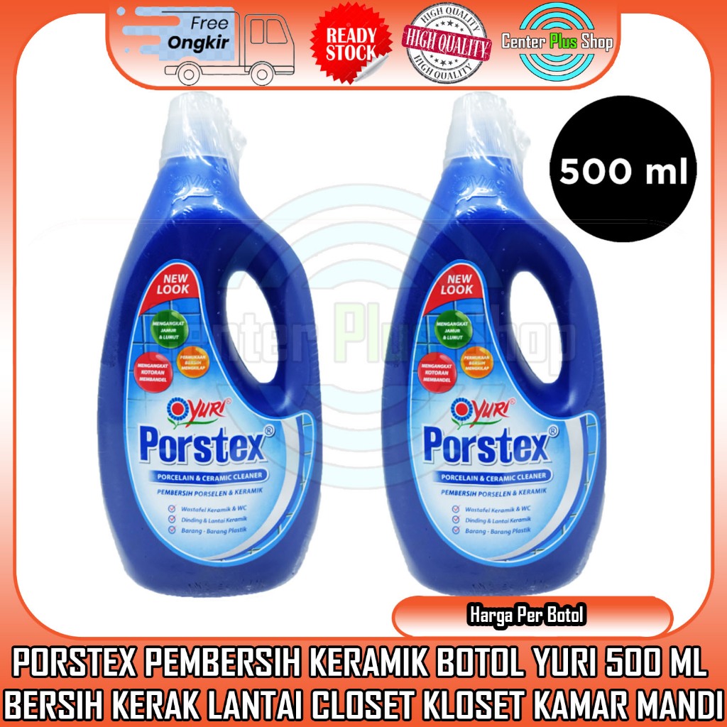 Jual Yuri Porstek Porstex Botol 500 Ml Bersih Pembersih Keramik Kerak ...