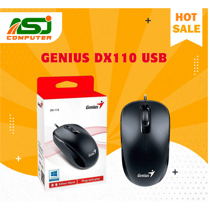 Jual Genius Mouse USB DX110 Original | Shopee Indonesia
